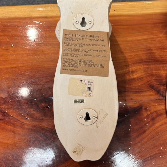 Wall Decor | Vintage Bunny Shelf Or Corbel Designed By Artist Tellle M ...